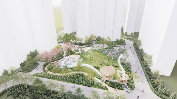 인천검단 AA35-1BL 및 AA35-2BL 아파트 조경공사 > 진행현장 | (주)성도건설